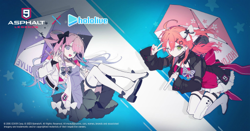女性VTuberグループ「ホロライブ」、 所属VTuber「さくらみこ」と「姫森ルーナ」が 『アスファルト9: Legends』とのコラボイベントを開始！ - iPhone | APPLION
