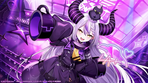 『陰の実力者になりたくて！マスターオブガーデン』ホロライブより秘密結社holoXの総帥ラプラス・ダークネスを実装 - iPhone | APPLION